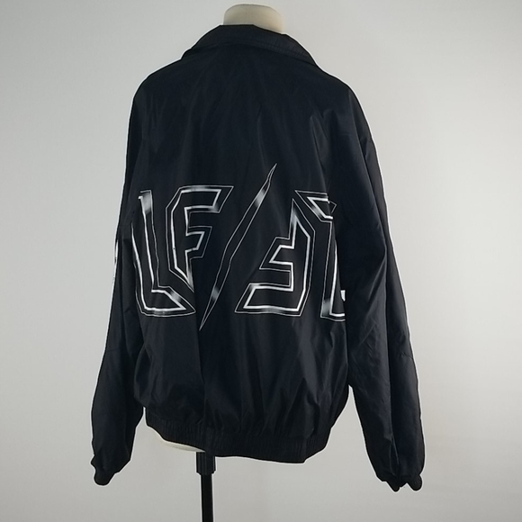 LF | Jackets & Coats | Lf The Brand Black Rain Jacket | Poshmark
